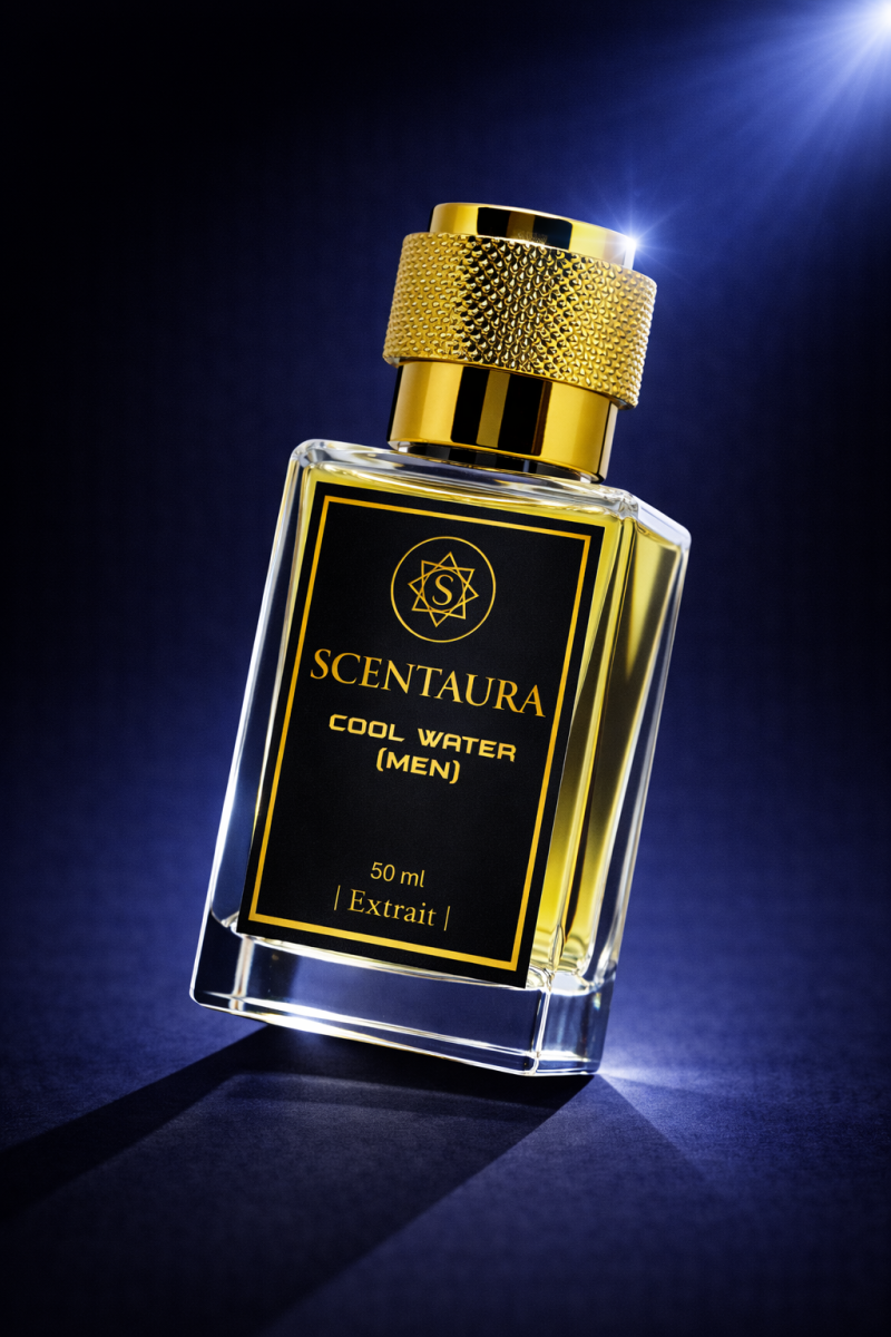 Cool Water Perfume for Men – Fresh Aquatic Inspired Fragrance | Scentaura